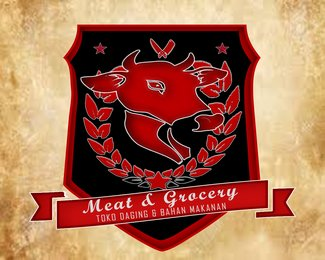 Logopond - Logo, Brand & Identity Inspiration (Fresh Meat Shop Red)