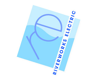 Logopond - Logo, Brand & Identity Inspiration (Riverworks Electric)