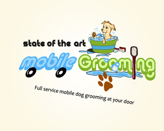 Logopond - Logo, Brand & Identity Inspiration (Mobile Grooming)